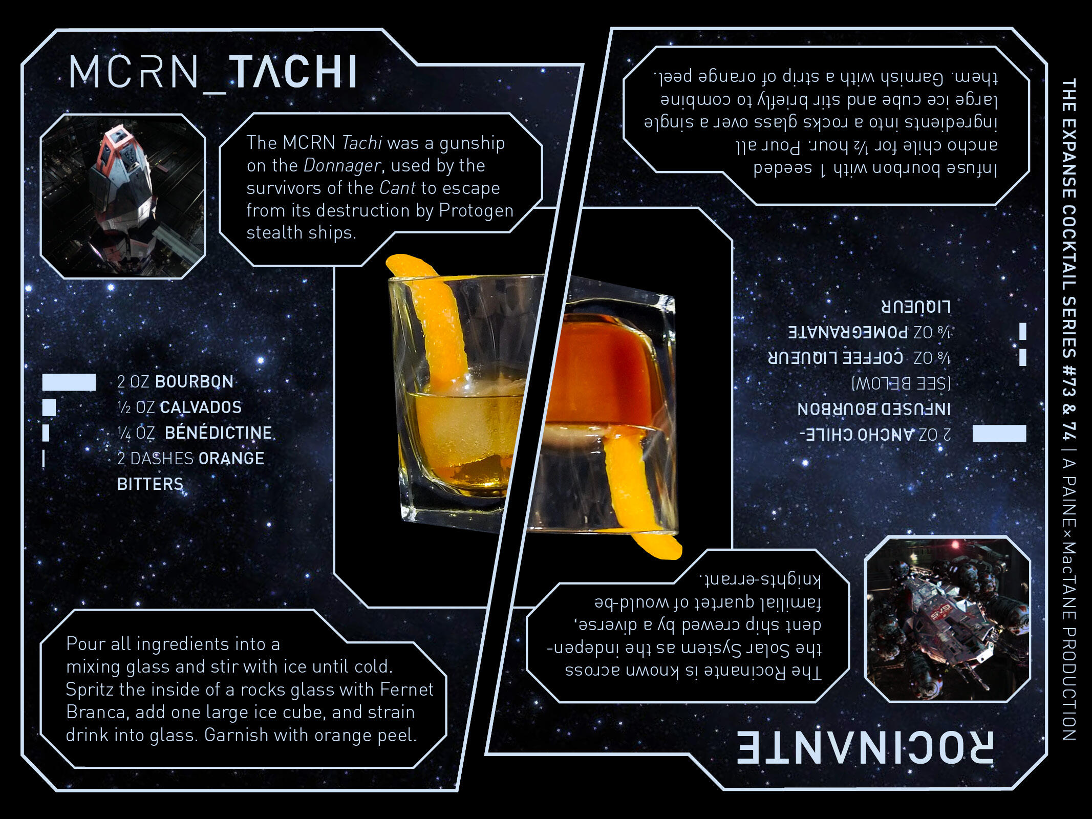 Tachi | The Expanse Cocktails Project