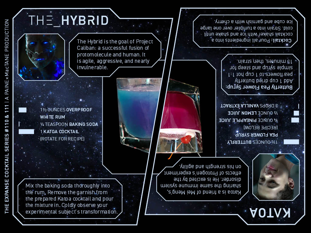The Hybrid | The Expanse Cocktails Project