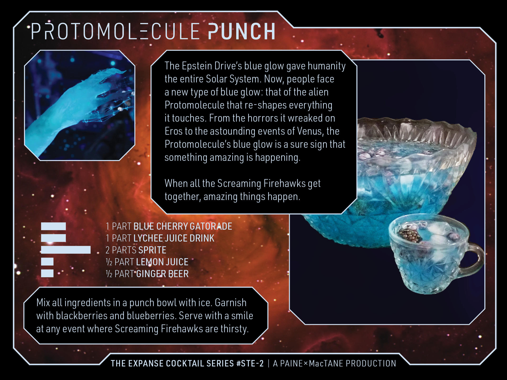 Protomolecule Punch | The Expanse Cocktails Project